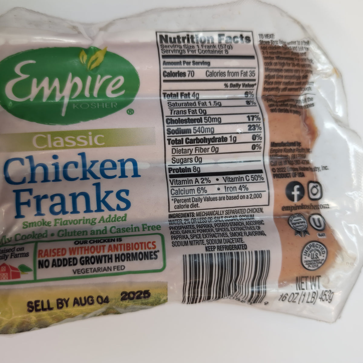 Chicken Franks – Fischer Brothers