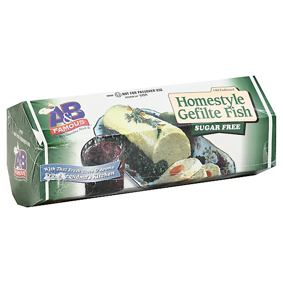 A&B Gefilte fish, No Sugar - Kosher Fish I Fischer Bros. & Leslie ...