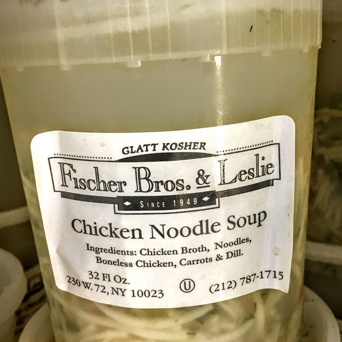 Chicken Noodle Soup I Kosher Soups I Fischer Bros & Leslie – Fischer ...